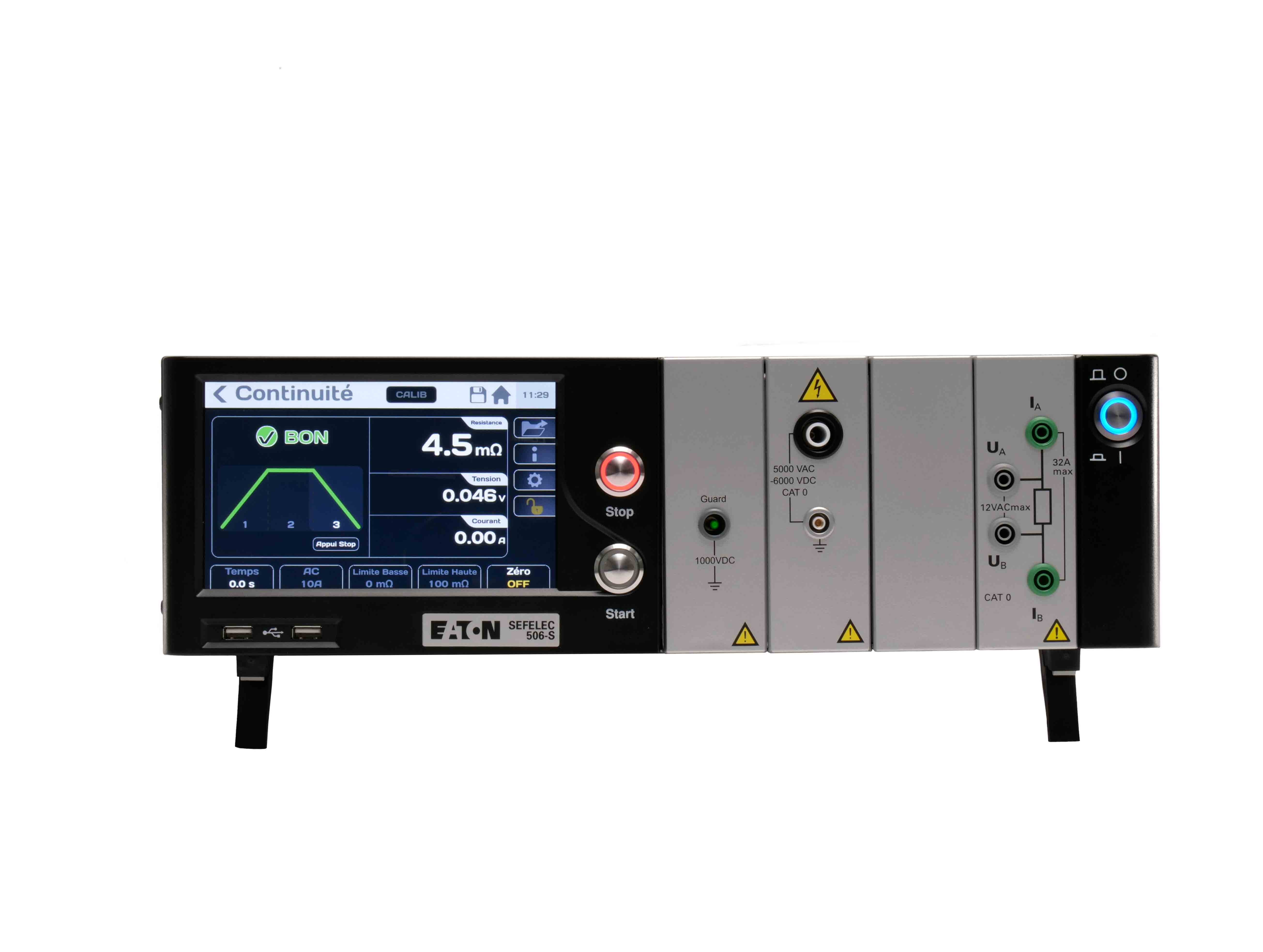 Testeur DBT Rigidité 500VA Mégohmmètre Continuité Masses